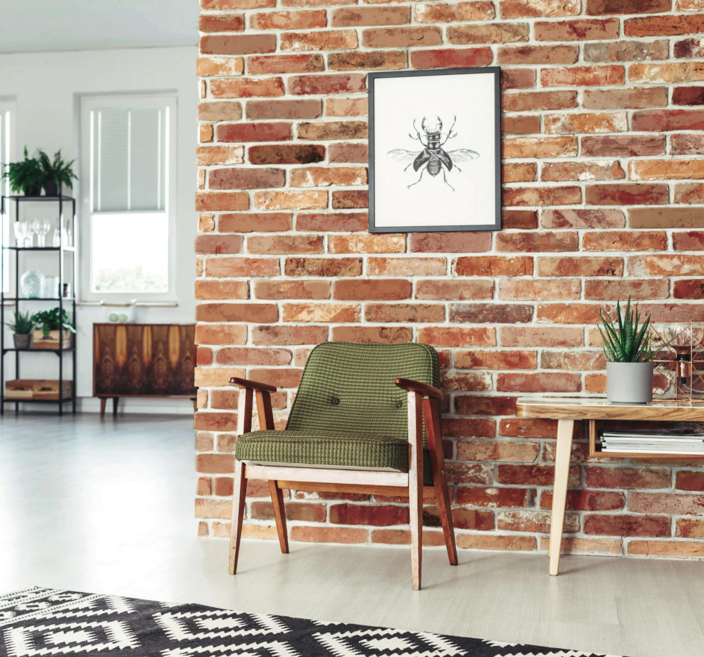 Parement brique rouge – phill Decor